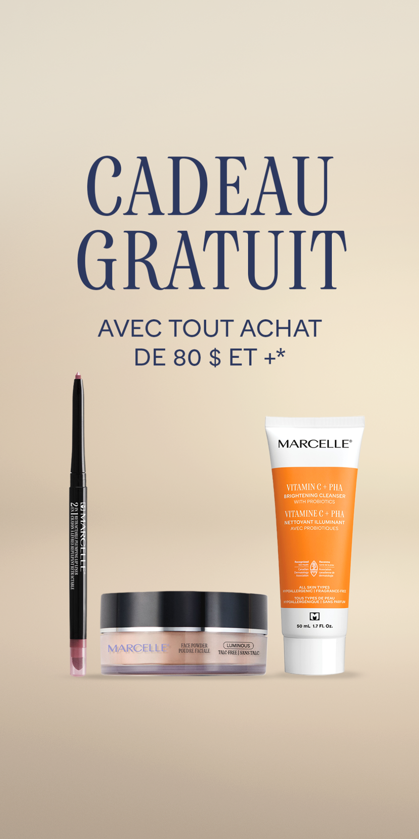 Tous les produits Marcelle - une marque du Groupe Marcelle