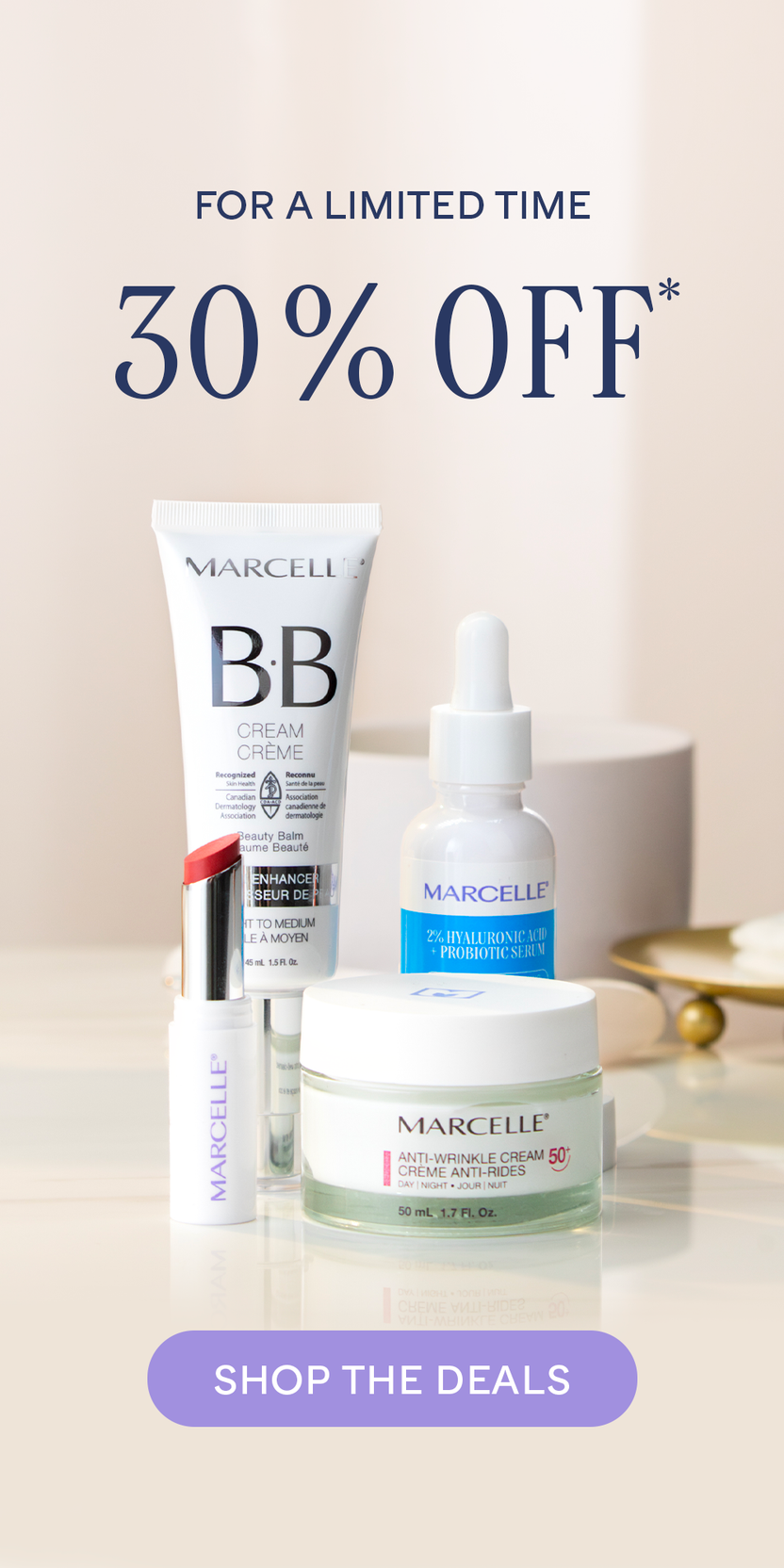 Makeup Products | Beauty & Cosmetics by Marcelle