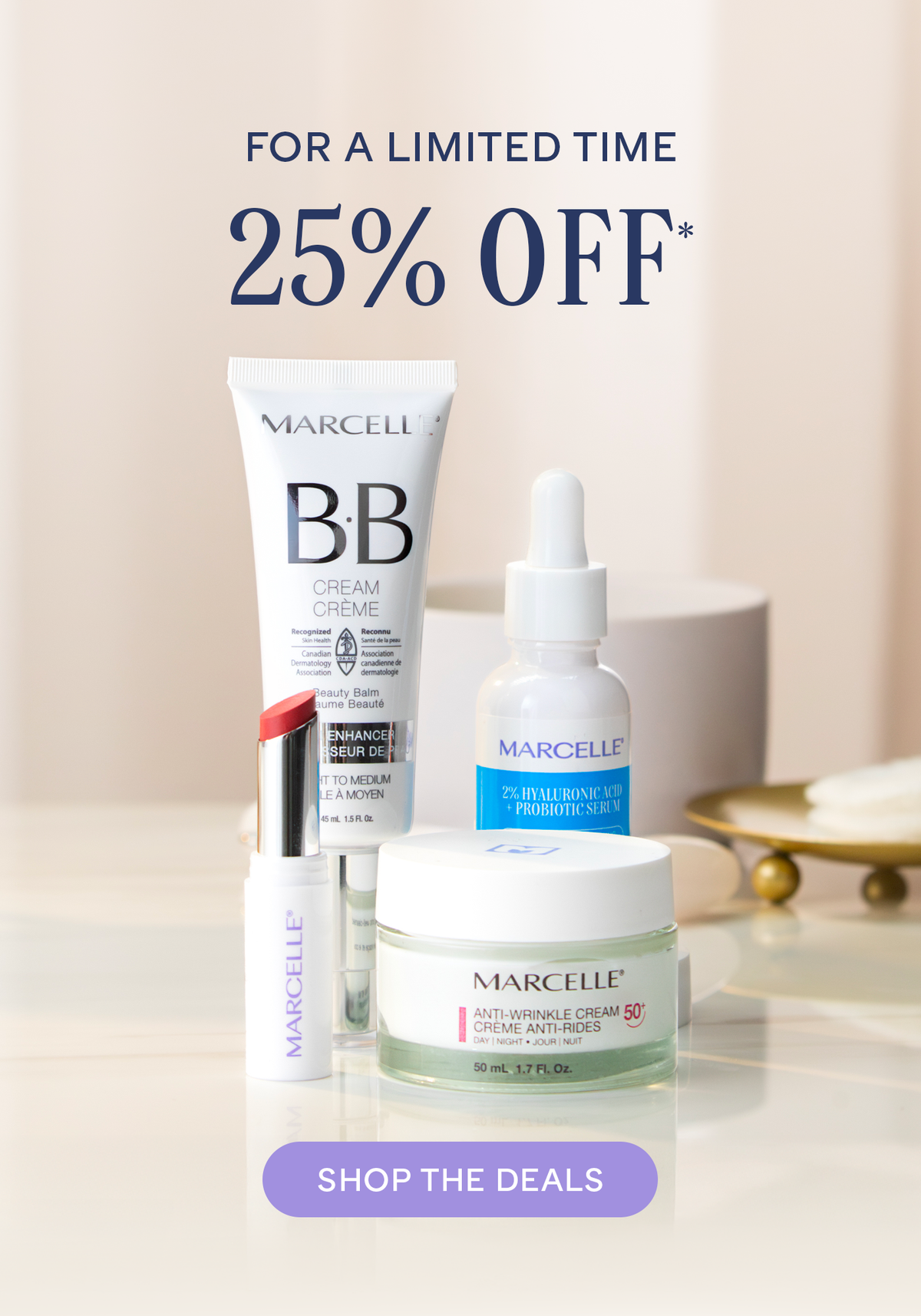 Makeup Products | Beauty & Cosmetics by Marcelle