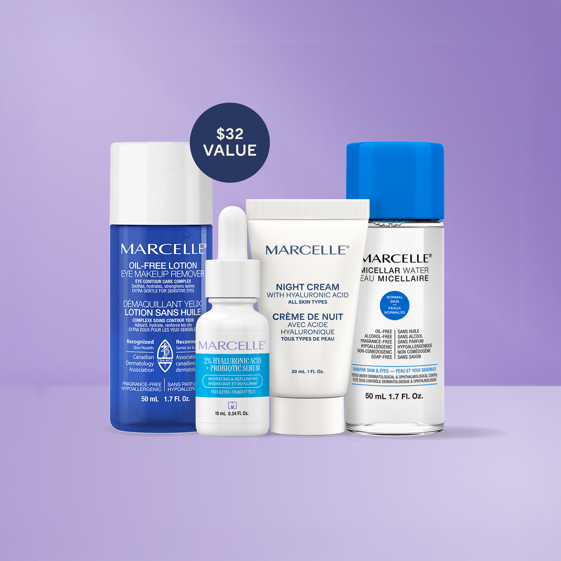 Marcelle: Skin Care, Makeup, Cleansers, Cosmetics