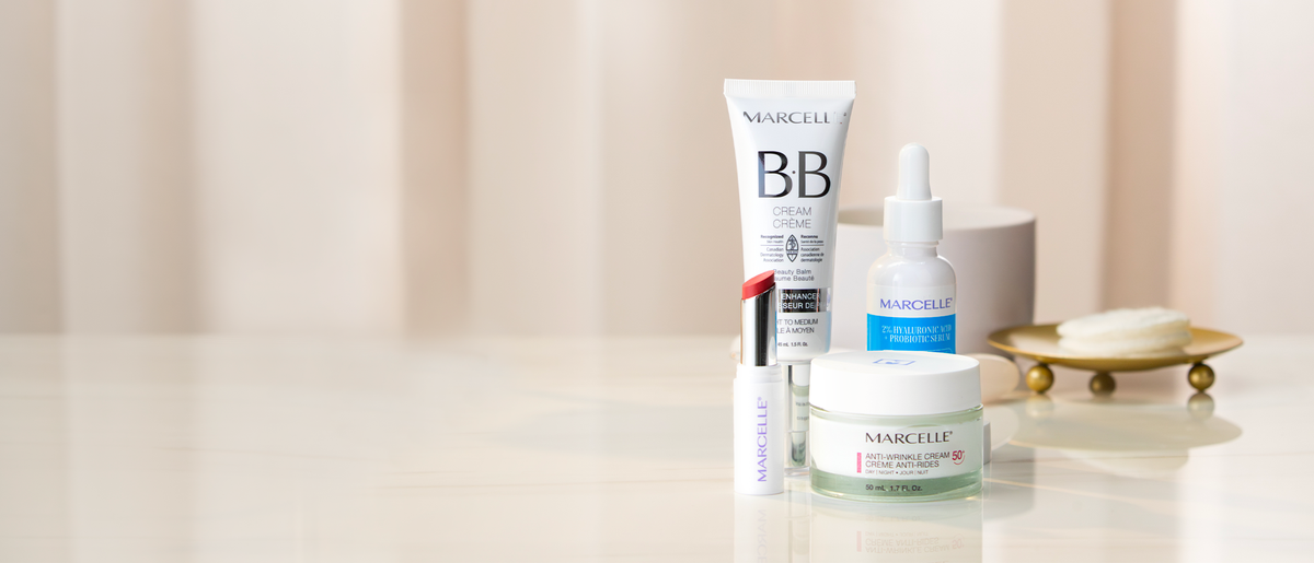 Marcelle: Skin Care, Makeup, Cleansers, Cosmetics