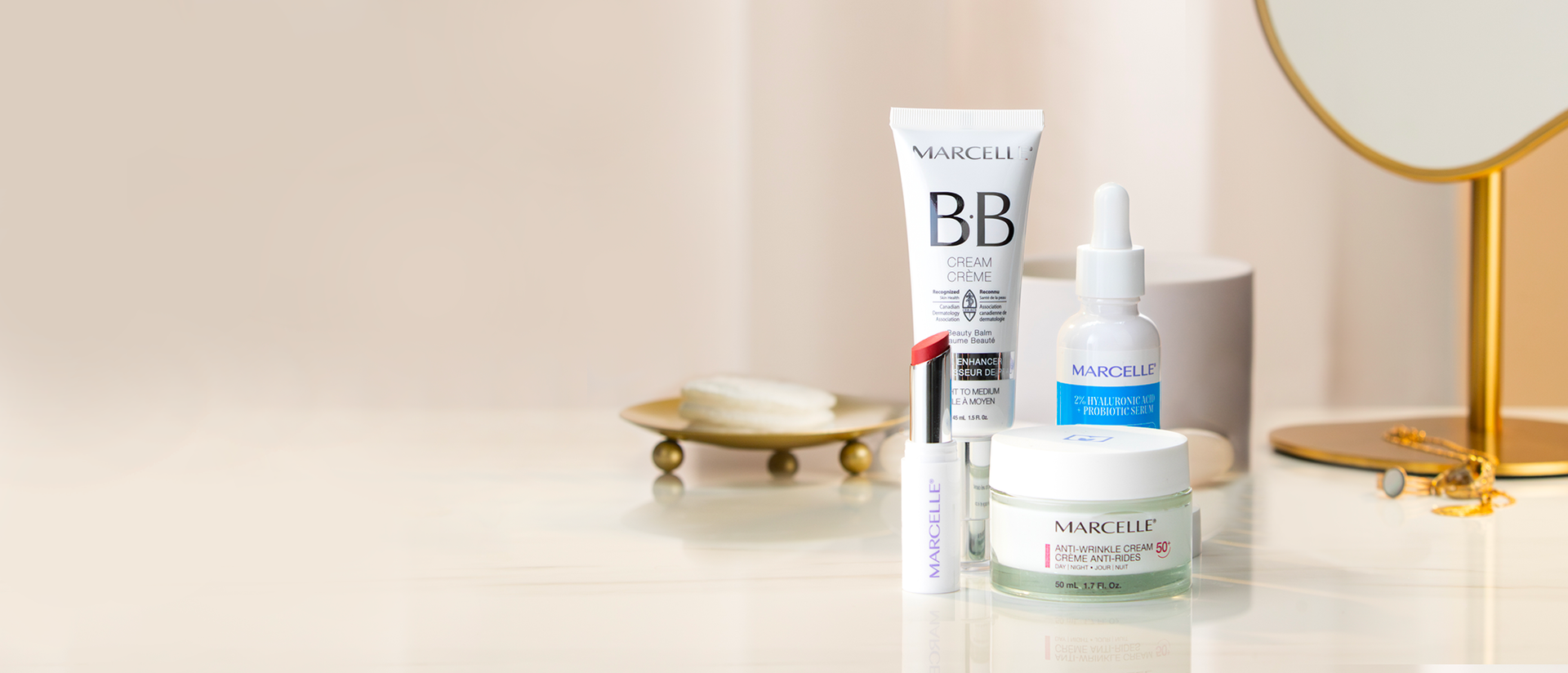 Marcelle: Skin Care, Makeup, Cleansers, Cosmetics